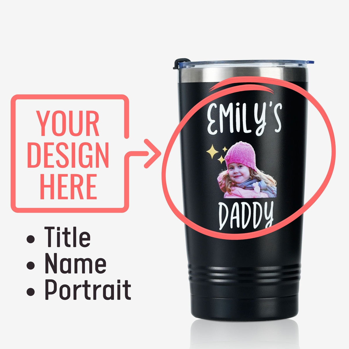 Personalized Mug with Child's Name and Photo | Gifts for Dad, Mom and ...