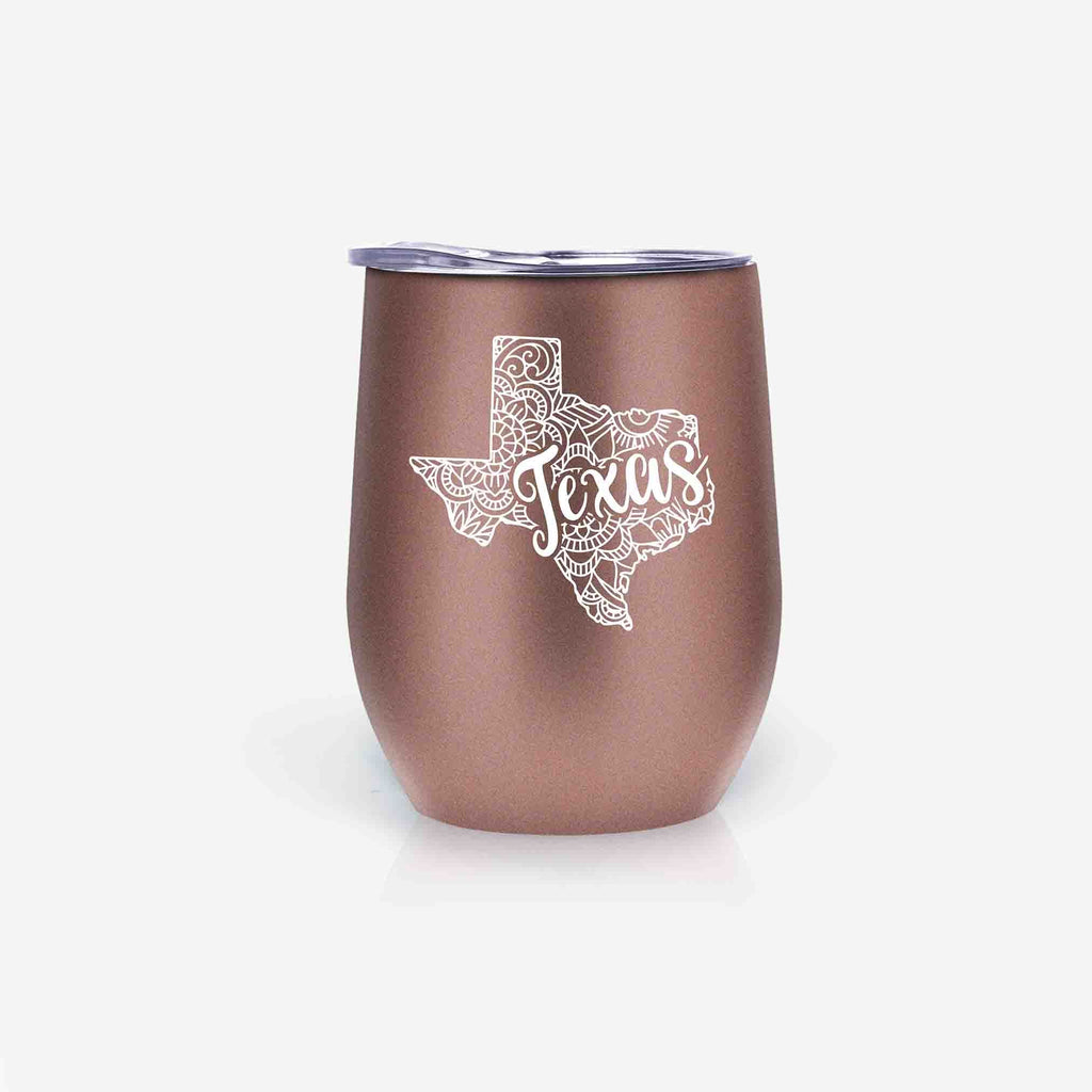 Texas Tumbler | Texas State Gifts for Homesick, Onebttl Stainless Steel ...